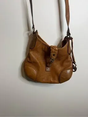 Michael Kors | Bags | Michael Kors Tan Leather Shoulder Bag Crossbody ...